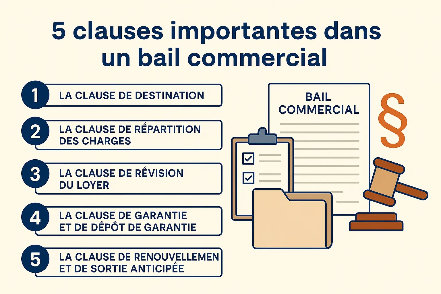 Activités bruyantes ou dangereuses dans un bail commercial ...